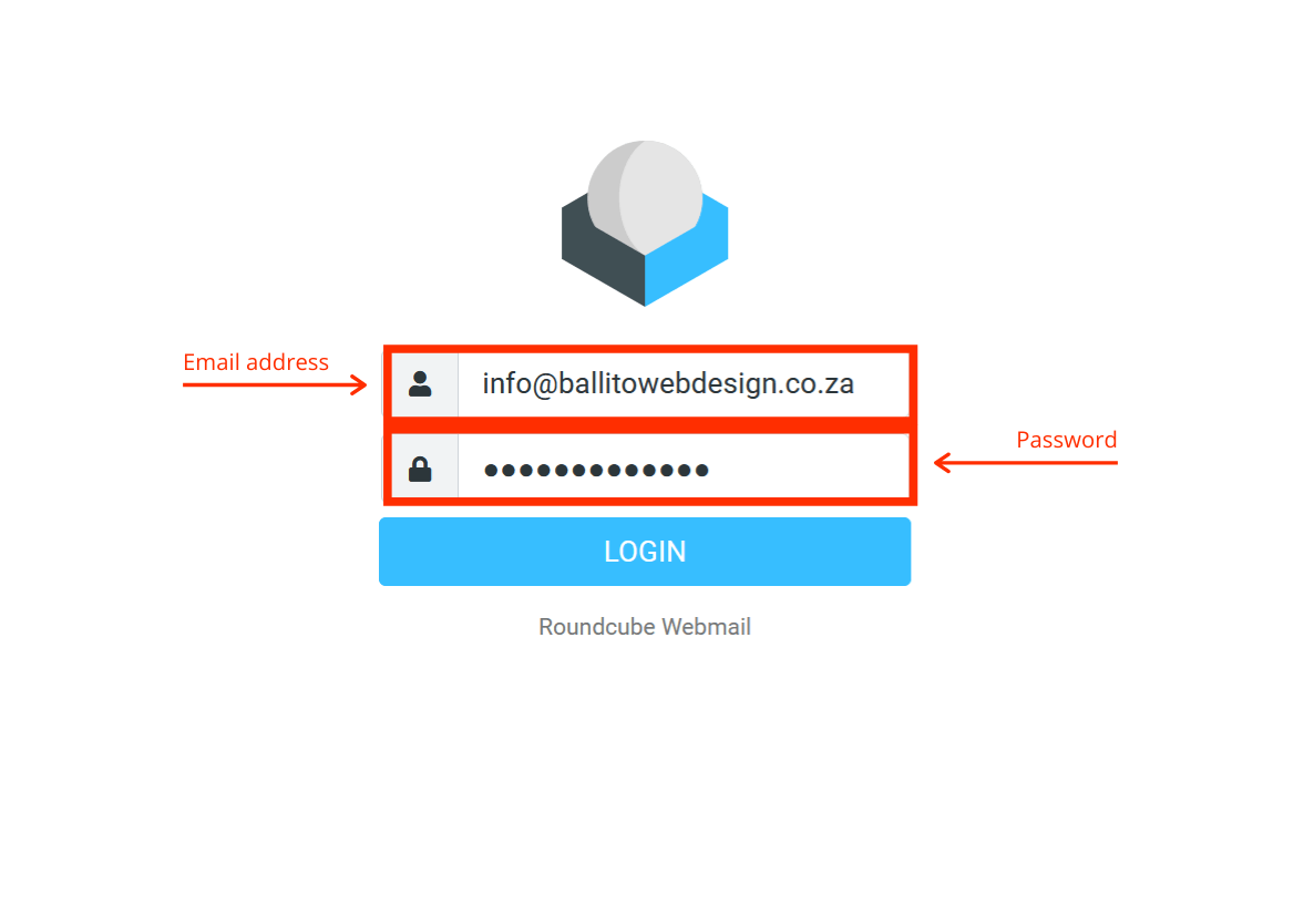 How to Log Into RoundCube Webmail - Ballito Web Design