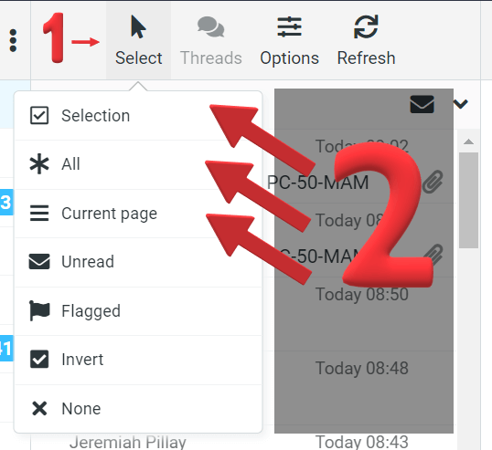 How To Delete Emails Using Roundcube Ballito Web Design